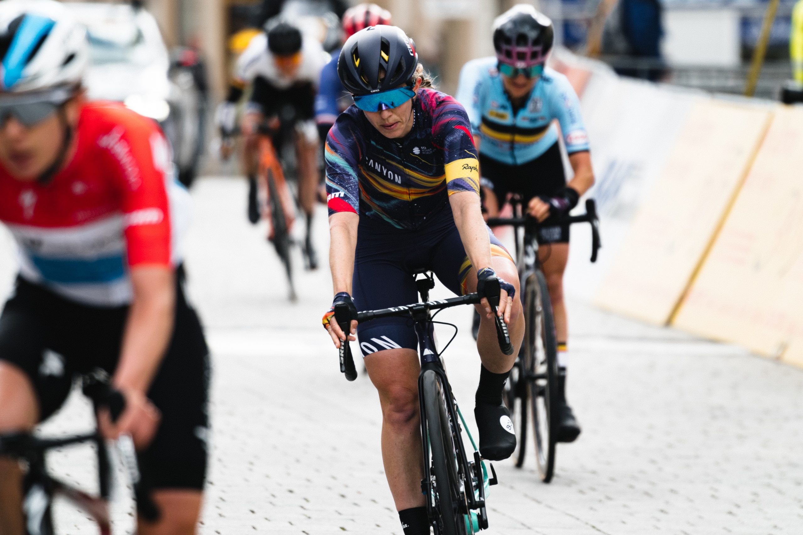 ALEXIS JUST OFF THE PODIUM IN GERA - WMNCYCLING