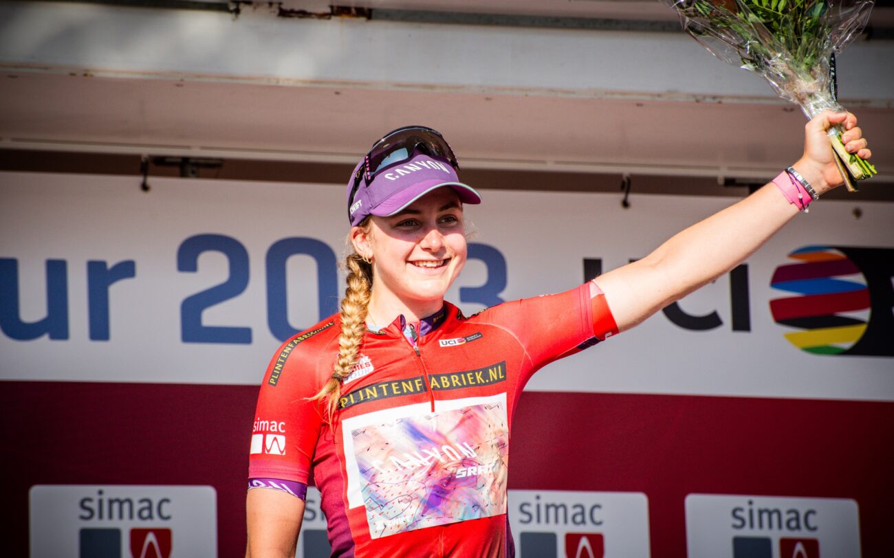 KASIA TAKES THIRD ON THE CAUBERG STAGE AT SIMAC TOUR - WMNCYCLING