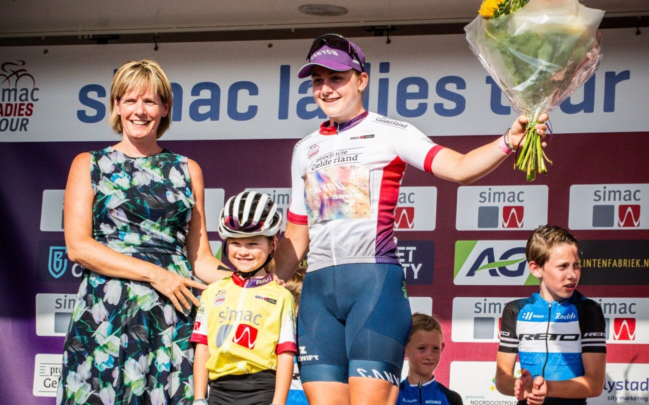 ZOE WINS BEST YOUNG RIDER AT SIMAC LADIES TOUR - WMNCYCLING