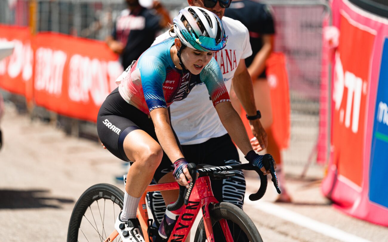 NEVE BRADBURY WINS BLOCKHAUS STAGE OF THE GIRO D'ITALIA - WMNCYCLING