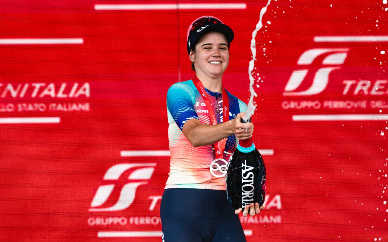 NEVE BRADBURY WINS BLOCKHAUS STAGE OF THE GIRO D'ITALIA - WMNCYCLING